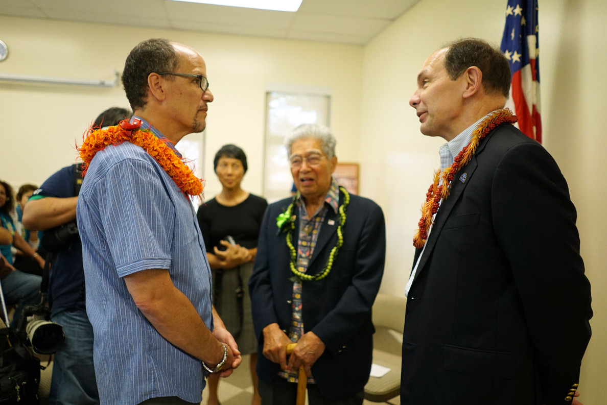 The Projector: Oahu Visited by High Surf and High-Ranking Federal ...
